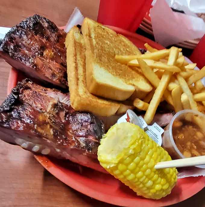 Ribs so tender they're practically waving goodbye to the bone before you even pick up your fork.