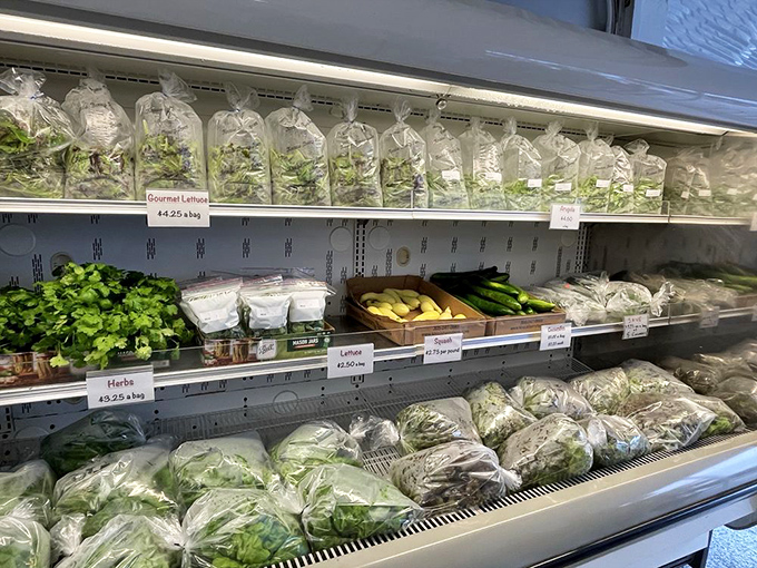 Farm-fresh produce that actually tastes like it should. These greens were in the ground this morning, not last week.