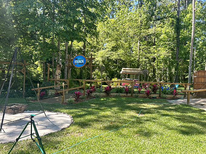 Hungry paddlers rejoice! The snack bar offers welcome refreshments after working up an appetite on the river.