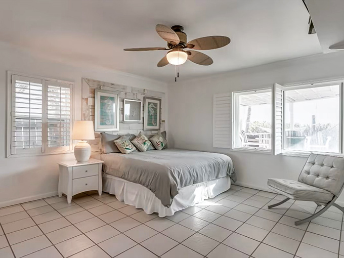 Wake up to this: a master bedroom where ocean dreams continue even after you open your eyes.