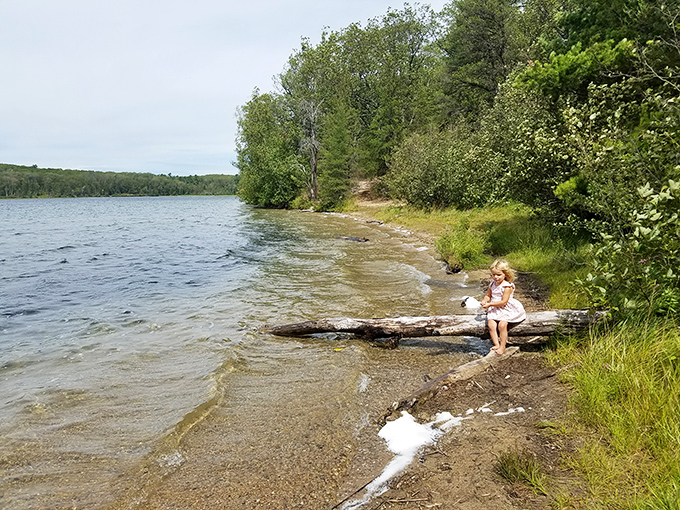 The meeting place of land and water, where tiny waves create nature's most soothing soundtrack.