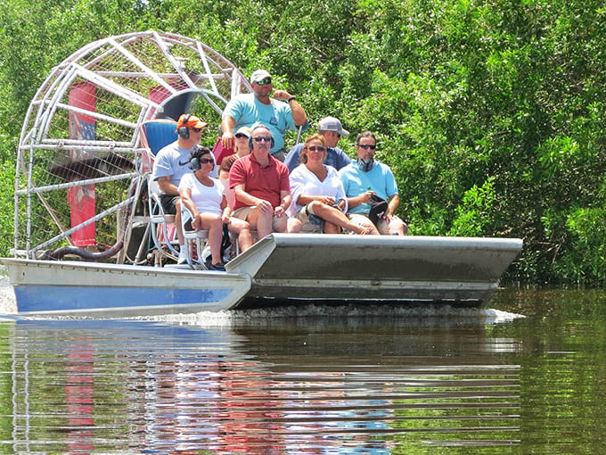 This airboat tour puts you face to face with Florida's wild side, where alligators outnumber the tourists.