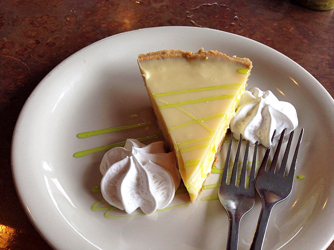 Key lime pie done right &ndash; the perfect balance of tart and sweet that captures Florida sunshine in every creamy, citrusy bite.