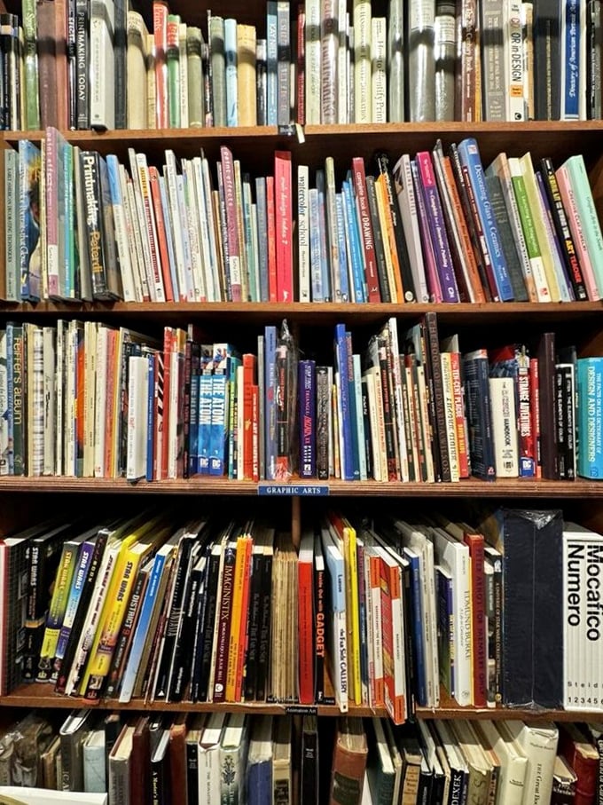 From typography to design theory, the Graphic Arts section offers visual feasts for both professional creators and curious browsers.