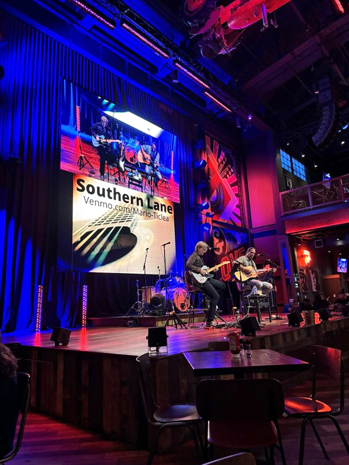 Southern Lane takes the stage, filling the room with acoustic magic &ndash; just another night of live music that makes dinner an event.