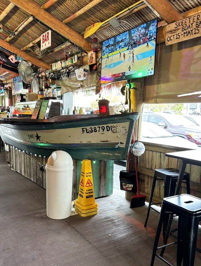 The boat bar &ndash; where nautical dreams come true and happy hour feels like you're drinking aboard a vessel. No seasickness included!