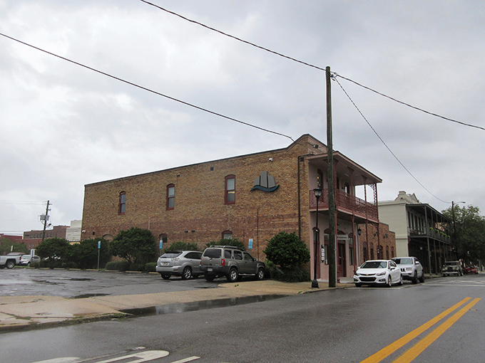 Pensacola's sturdy brick buildings have weathered countless storms and still stand proud, like stubborn sentinels of Florida history.