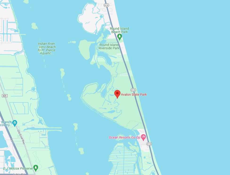 avalon state park location from google maps