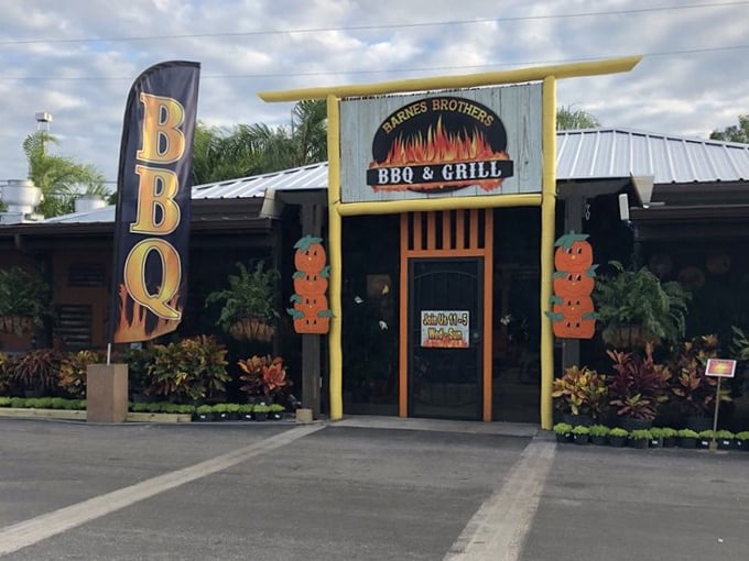 barnes brothers bbq grill