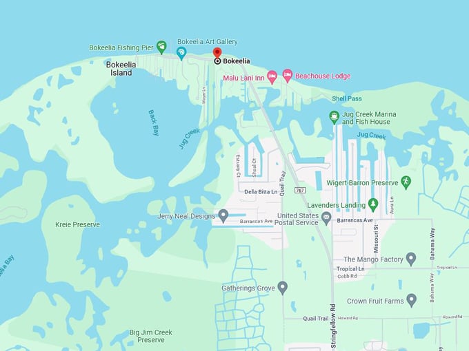 bokeelia fl 10 map