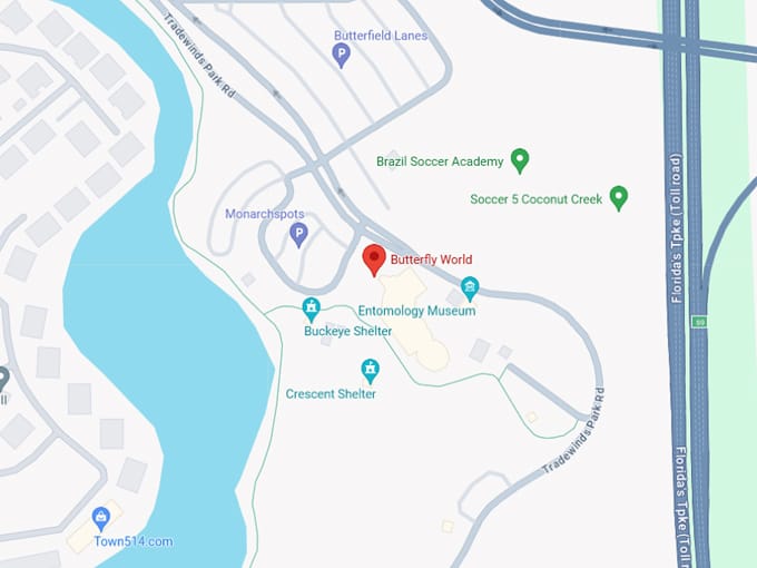 butterfly world 10 map