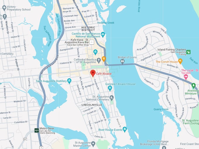 cafe alcazar 10 map