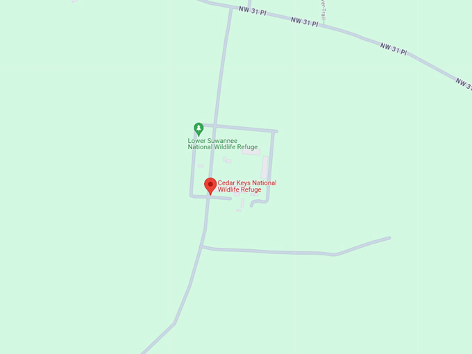 cedar keys national wildlife refuge 10 map