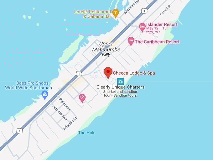 cheeca lodge spa 10 map