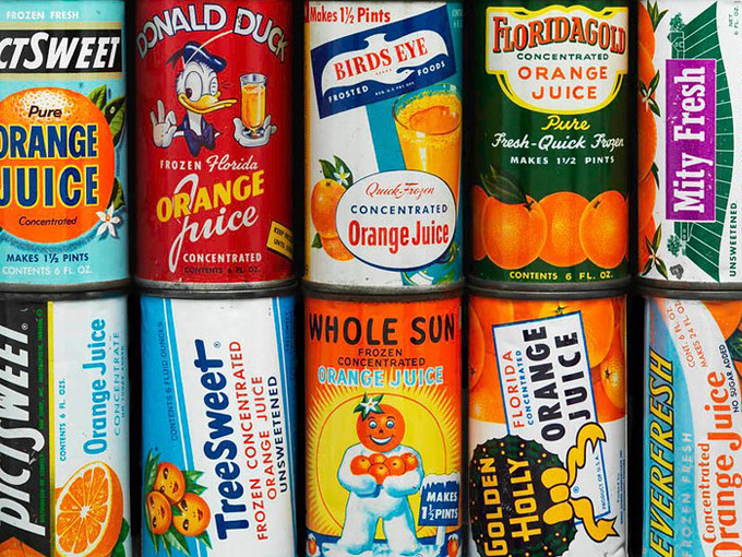 concentrated orange juice 8