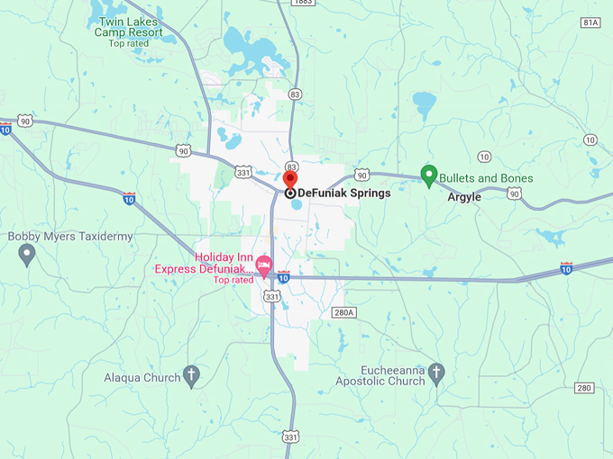 defuniak springs 10 map