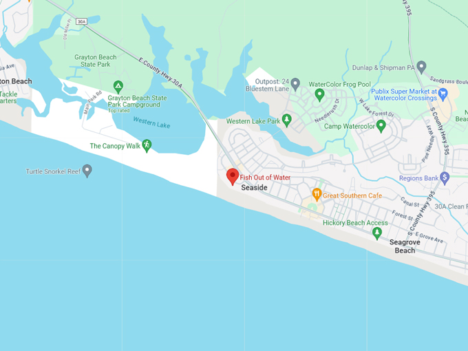 fish out of water 10 map