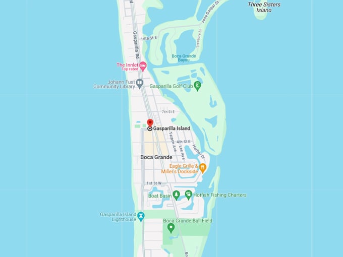 gasparilla island 10 map