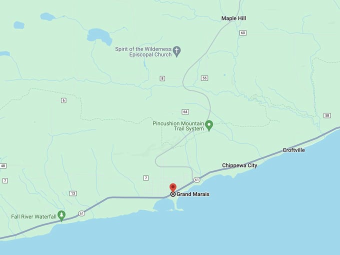 grand marais 10 map