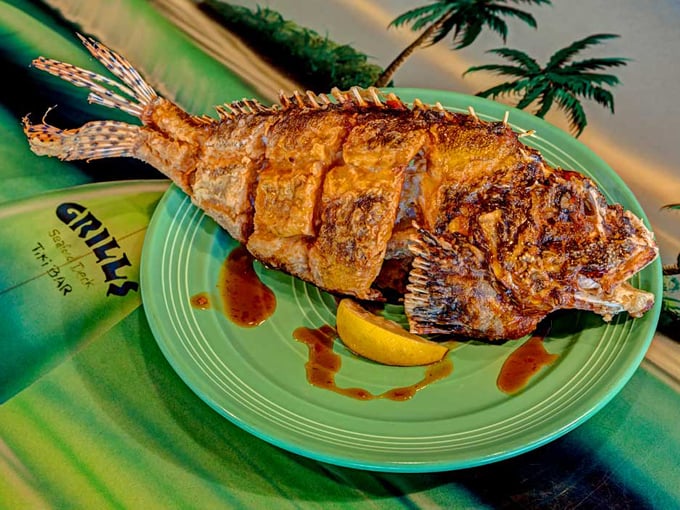 grills seafood deck tiki bar 5