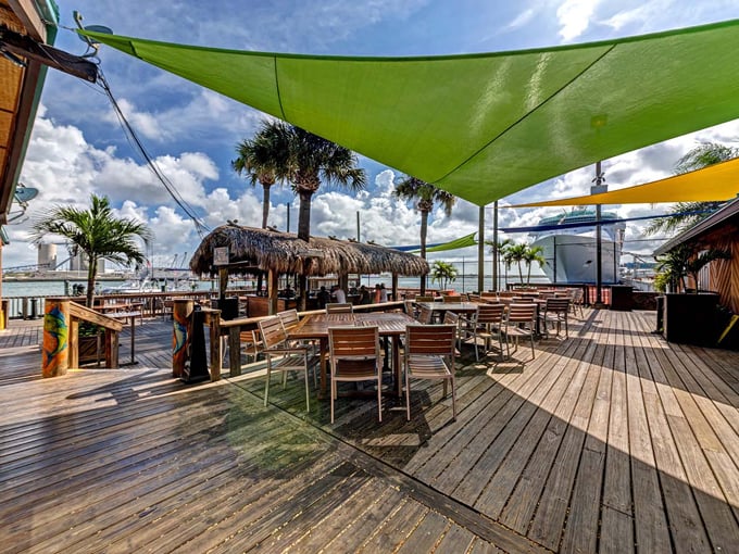 grills seafood deck tiki bar 9