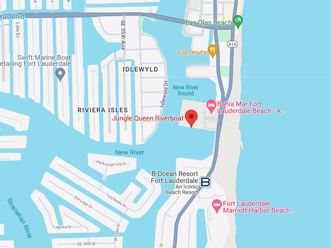 jungle queen riverboat cruise 10 map