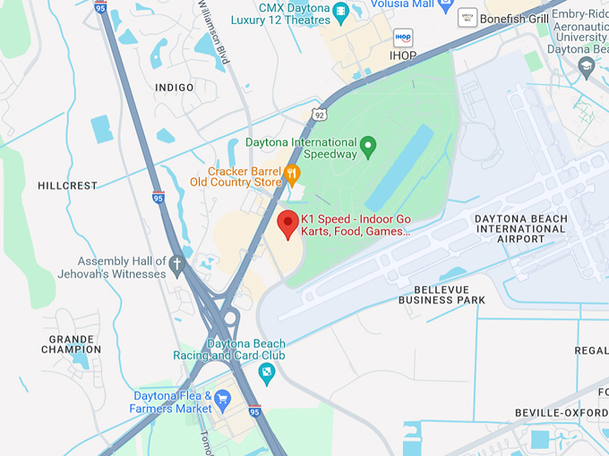 k1 speed indoor karting 10 map