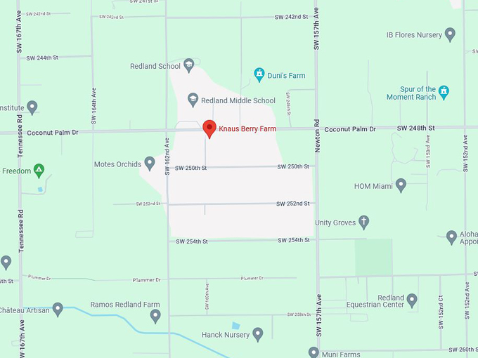 knaus berry farm 10 map