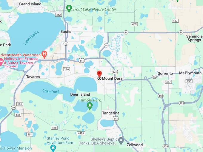 mt dora 10 map
