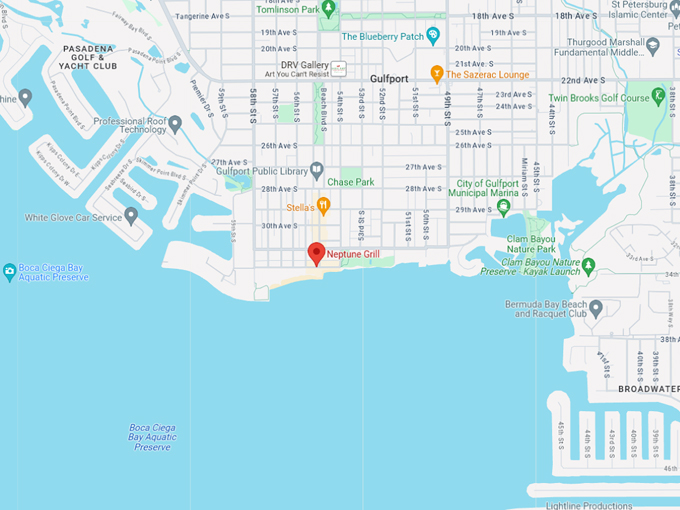 Neptune Grill 10 map