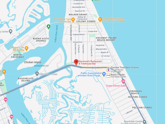 norwoods restaurant and wine shop 10 map