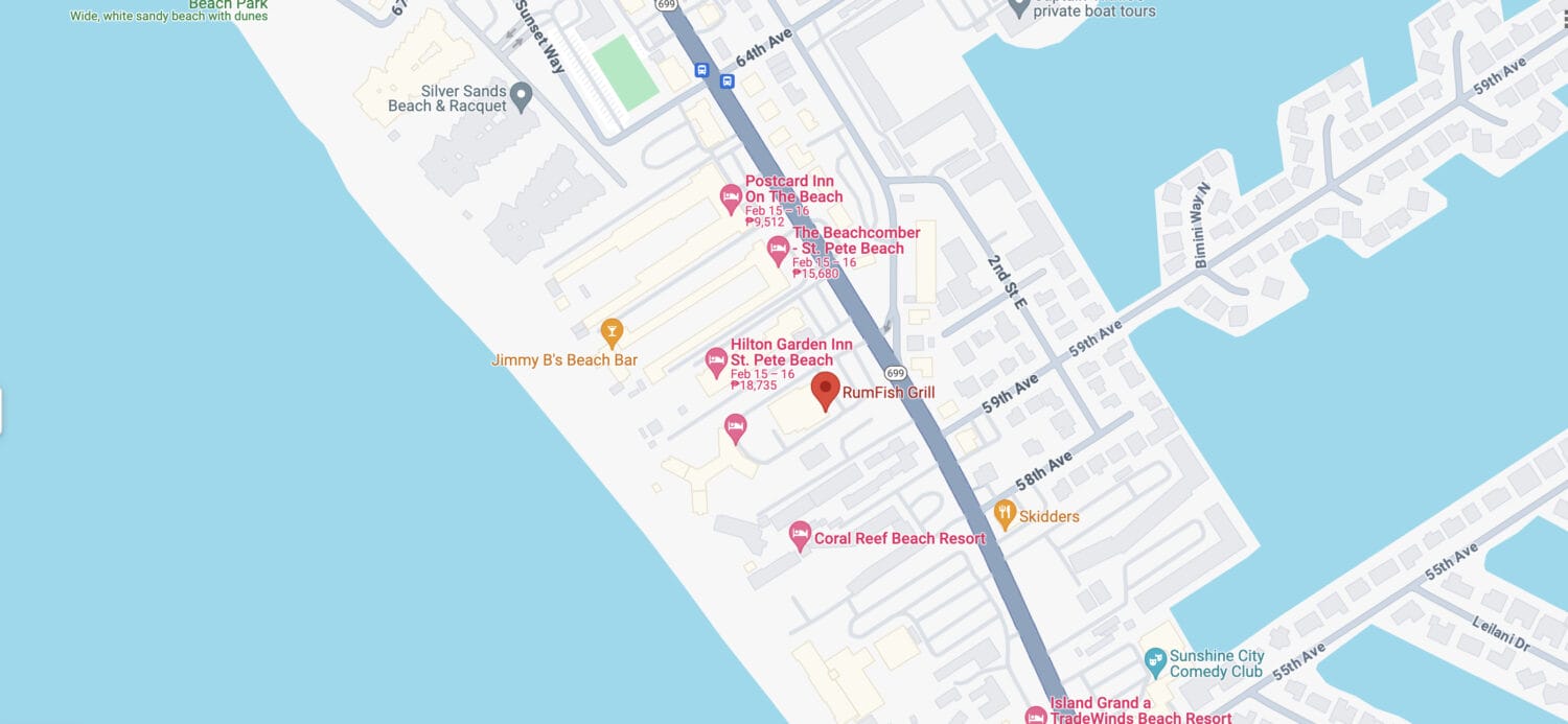 rumfish grill 10 map