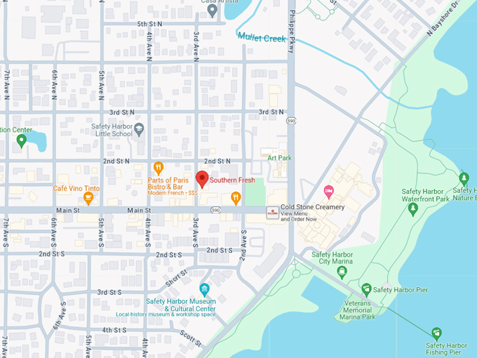 southern fresh 10 map
