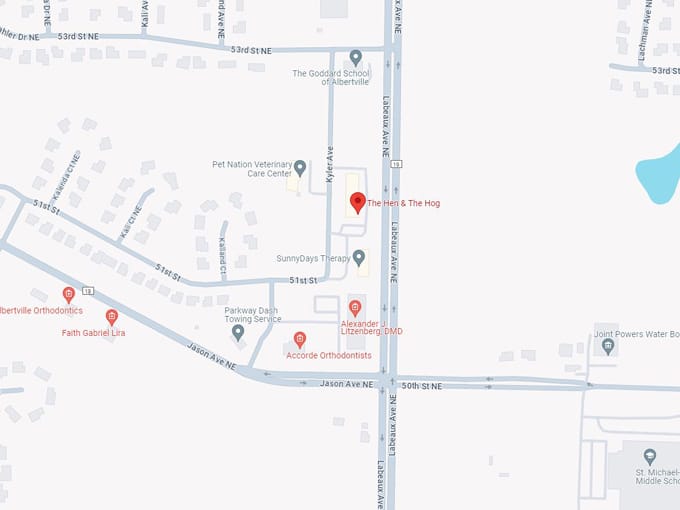 the hen the hog 10 map