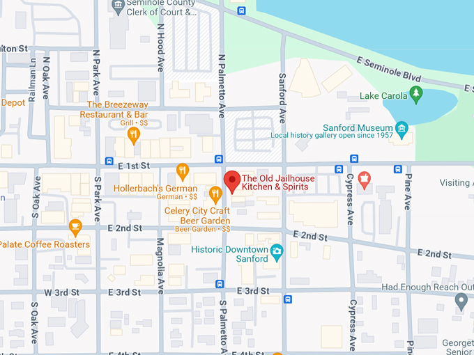 the old jailhouse 10 map