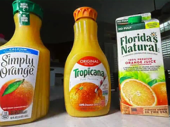 concentrated orange juice 10