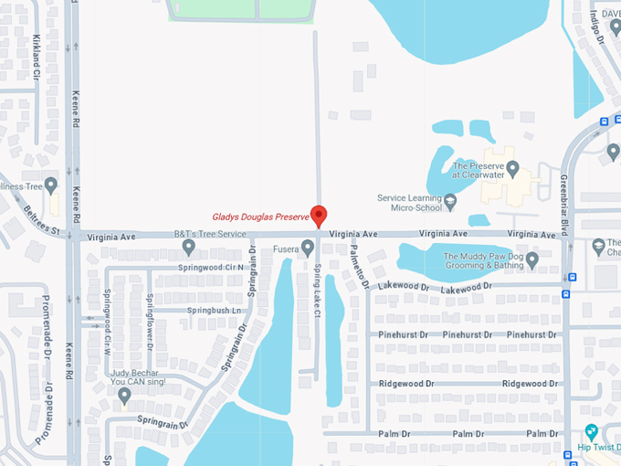 florida nature preserve 10 map