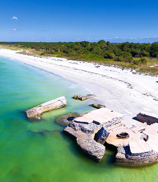 florida park beach forts ftr