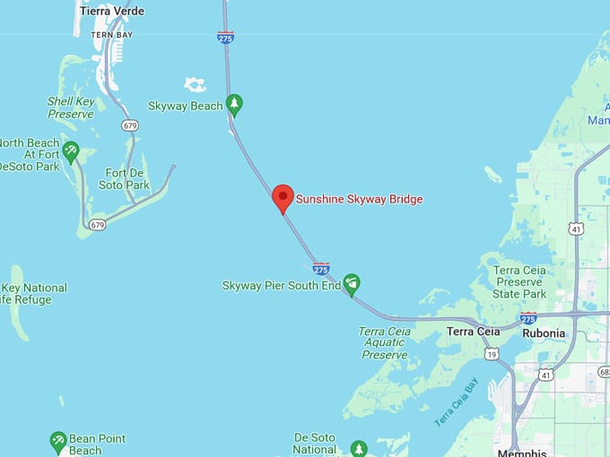 florida remarkable bridge map