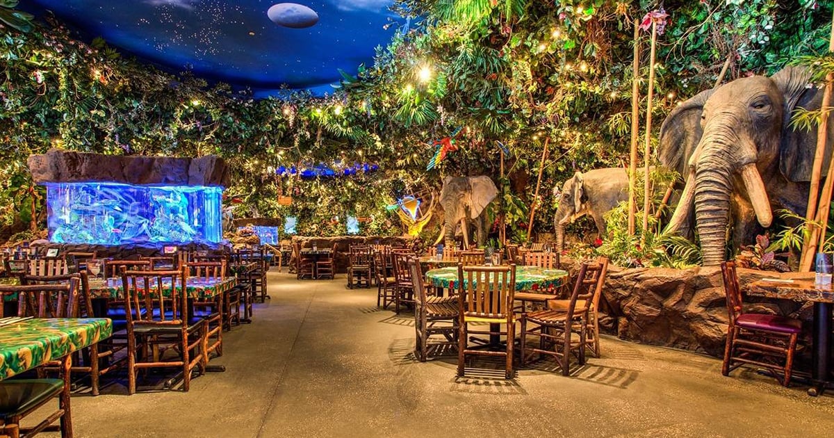 rainforest themed restaurant michigan ftr