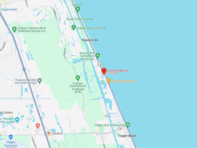 si como no inn 10 map