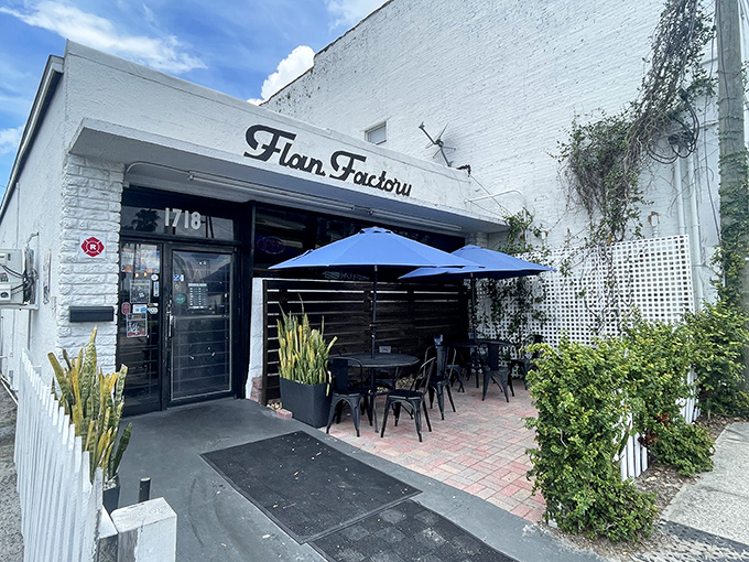 Flan Factory: Where Tampa's white-brick charm meets Cuban culinary magic, this unassuming storefront houses custard treasures worth crossing town for.