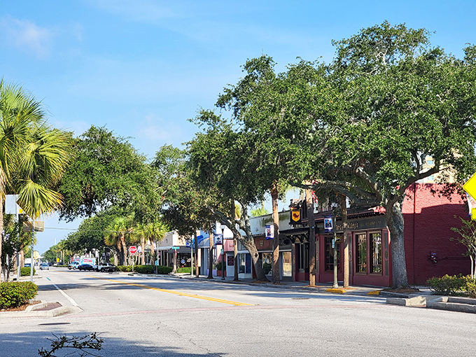 Tree-lined streets and historic storefronts create Melbourne's postcard-perfect downtown, where Florida charm meets small-town hospitality.