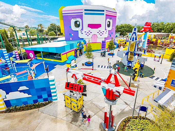 LEGOLAND Florida Resort dazzles with vibrant colors and whimsical designs that transform simple plastic bricks into a world of adventure and imagination.