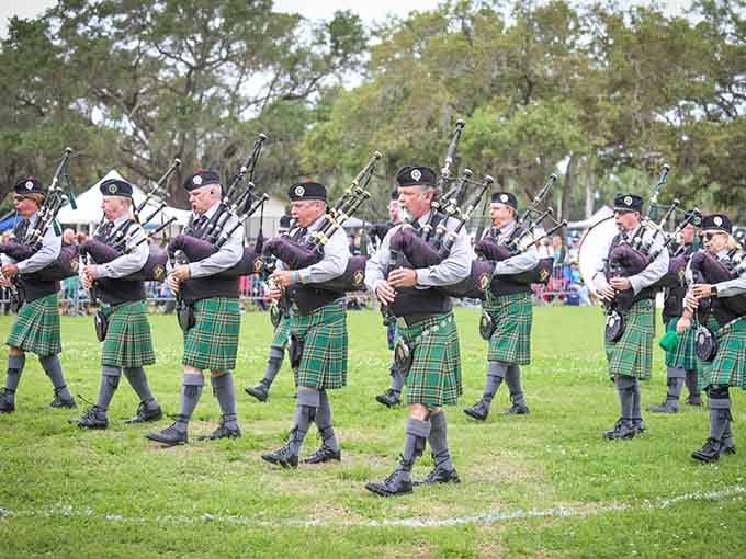 When the bagpipes start wailing and dozens of kilted pipers march in formation, you'll swear you've been transported straight to Edinburgh, minus the jet lag and terrible airline food.