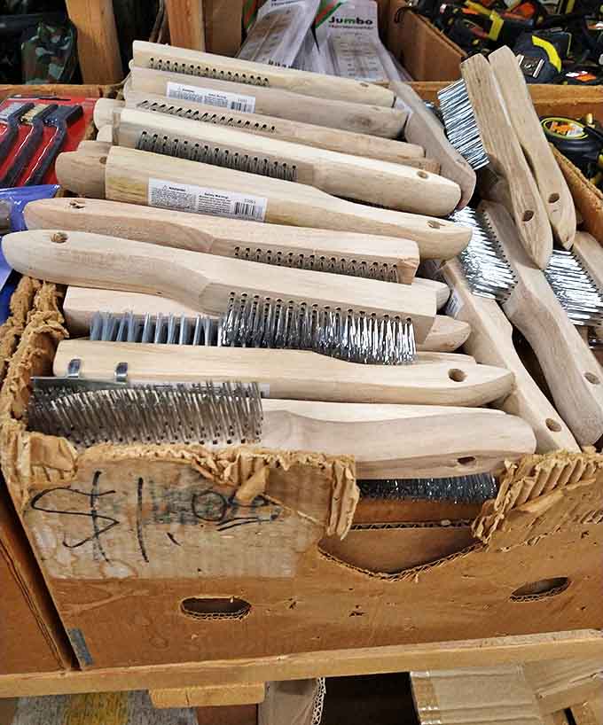 Tools with history &ndash; these wire brushes have cleaned more surfaces than your average housekeeping service, and they're just getting started.