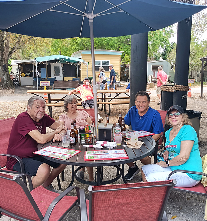 Happy faces gathered around cold drinks under Florida sunshine&mdash;this is what vacation memories are made of.