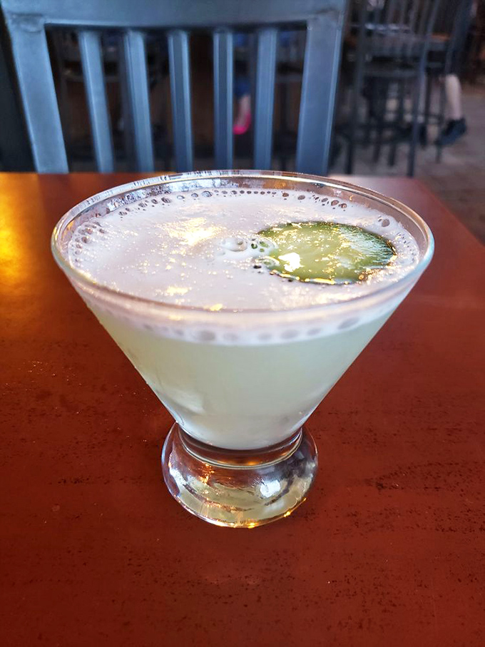 Sometimes a cocktail is so pretty you almost don't want to drink it, but then you remember it's happy hour and dive right in.