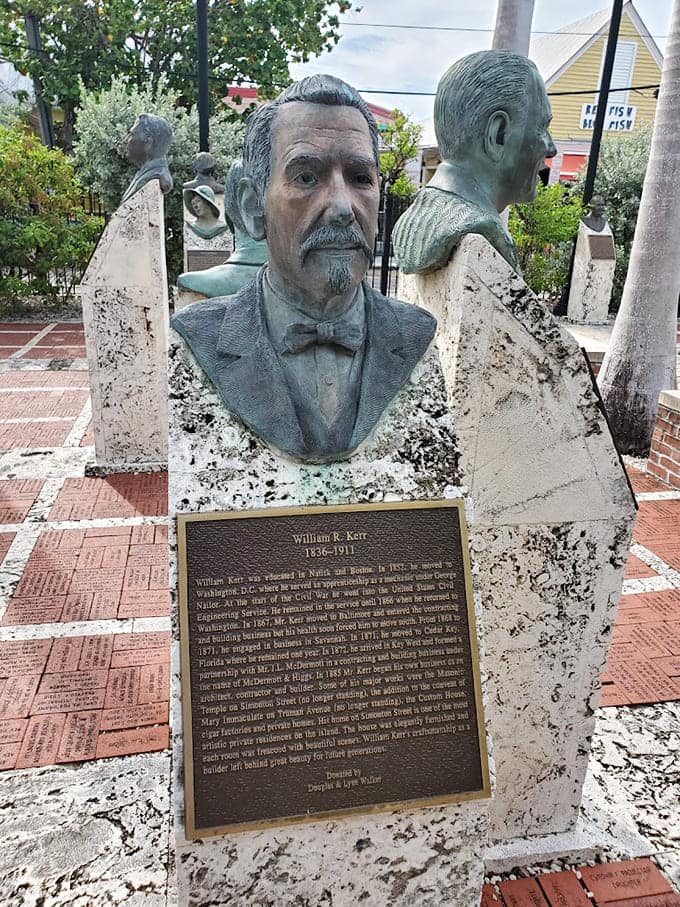 This bust captures the determined expression of someone who clearly knew that building an overseas railroad wasn't exactly a sensible plan.