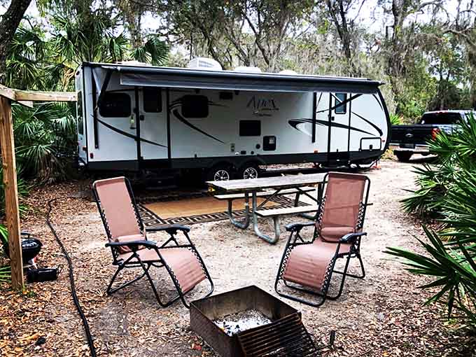Camping here means falling asleep under stars instead of ceiling fans, which is basically the definition of winning at life.